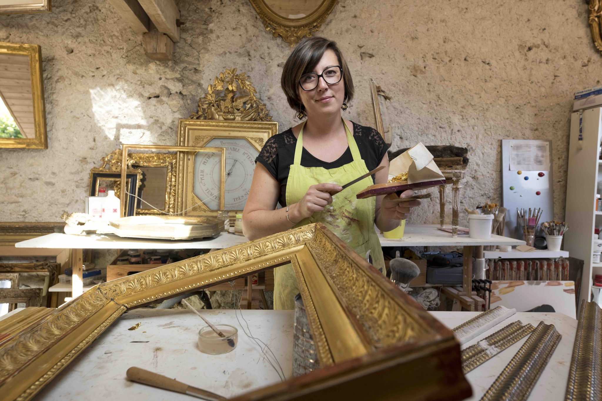 De l’or entre les mains : Lauranne Munk Koefoed, doreuse à la feuille ...